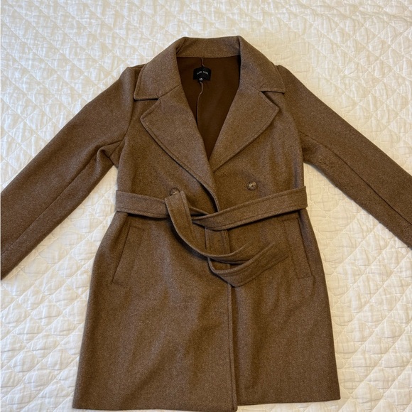 Love Tree | Jackets & Coats | Brown Doublebreasted Womens Coat | Poshmark